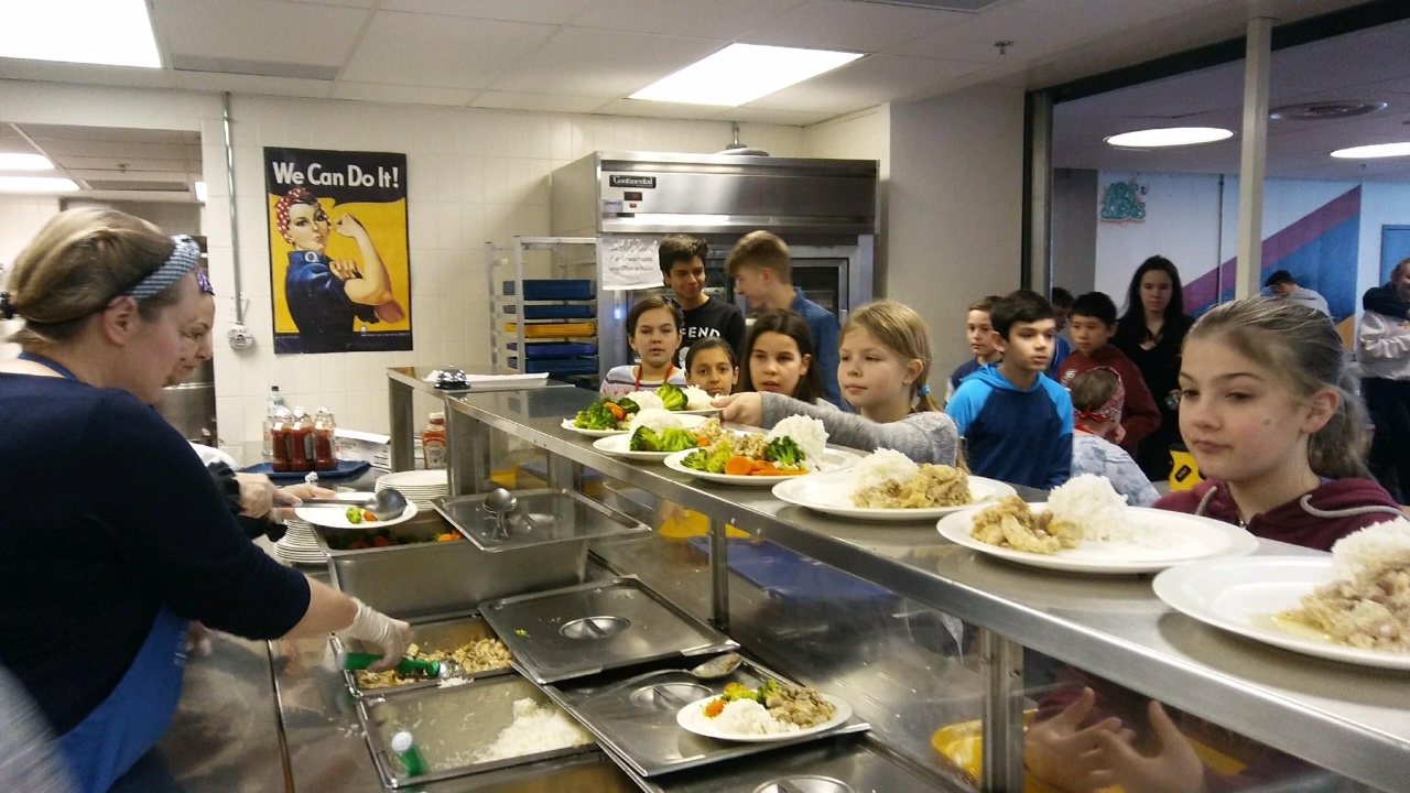 Cafeteria: Trial of new recipe from one of the parents - German ...